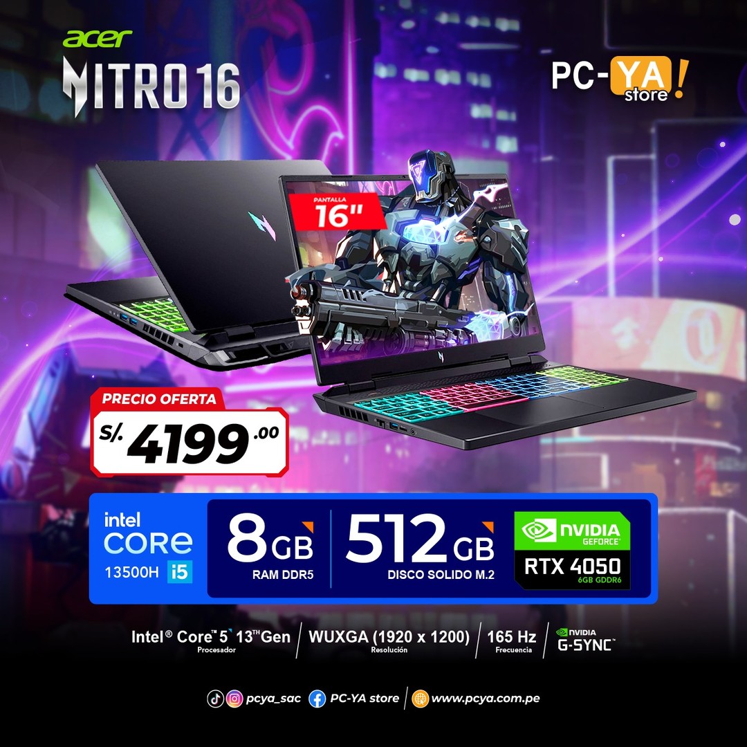 PC YA! Store - Especialistas en ventas de equipos de computo