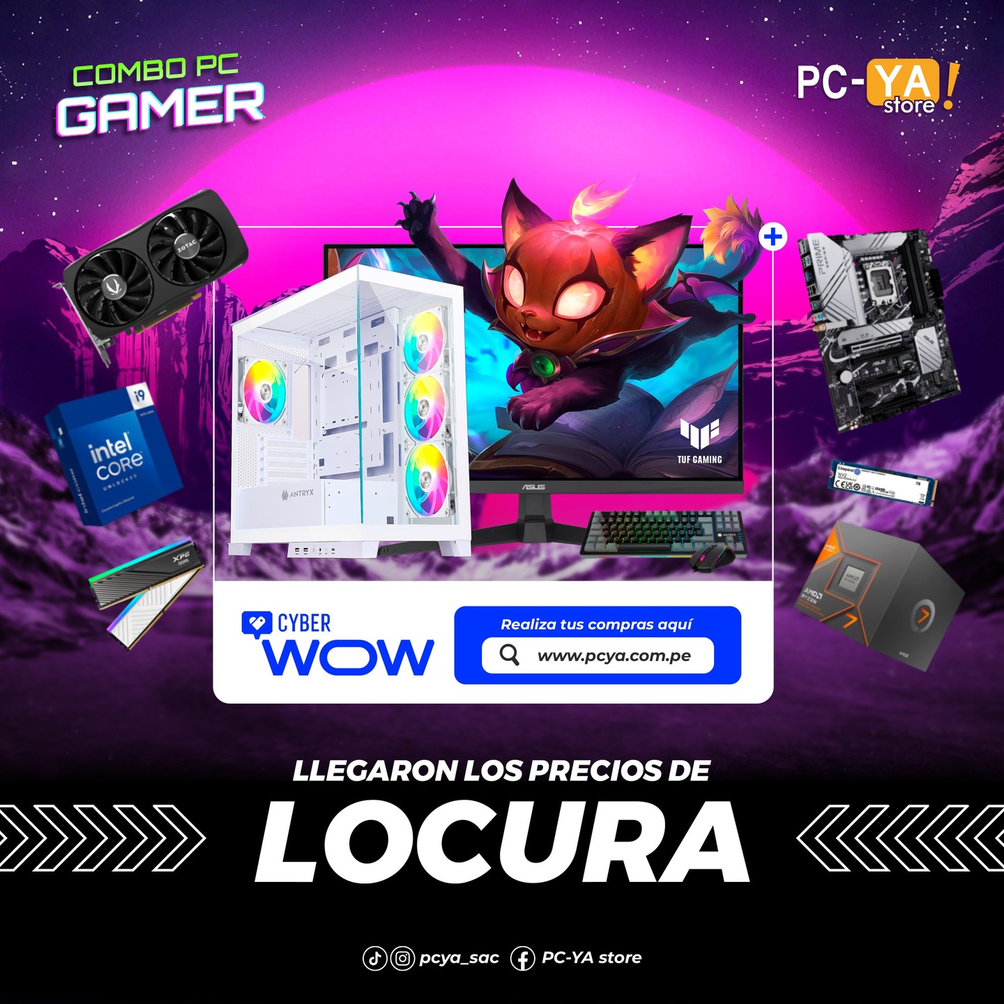 PC YA! Store - Especialistas en ventas de equipos de computo