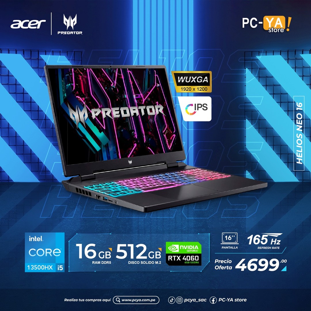 PC YA! Store - Especialistas en ventas de equipos de computo