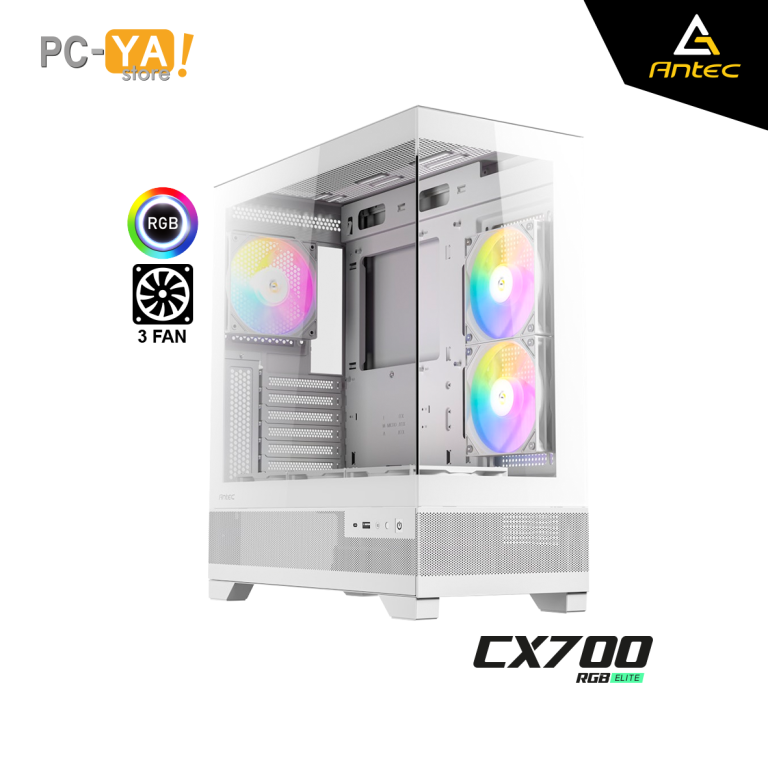 CASE ANTEC CX700 ARGB ELITE S/FUENTE VIDRIO TEMPLADO 3FAN USB 3.2/USB 3 ...